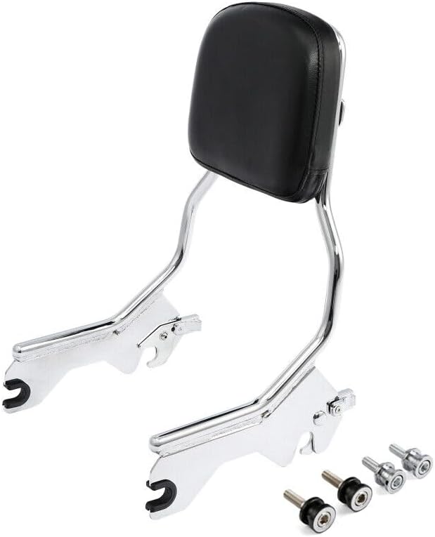 18-UP SOFTAIL BACKREST WITH PAD AND DETACHABLE HARDWARE – Miller Speed Co
